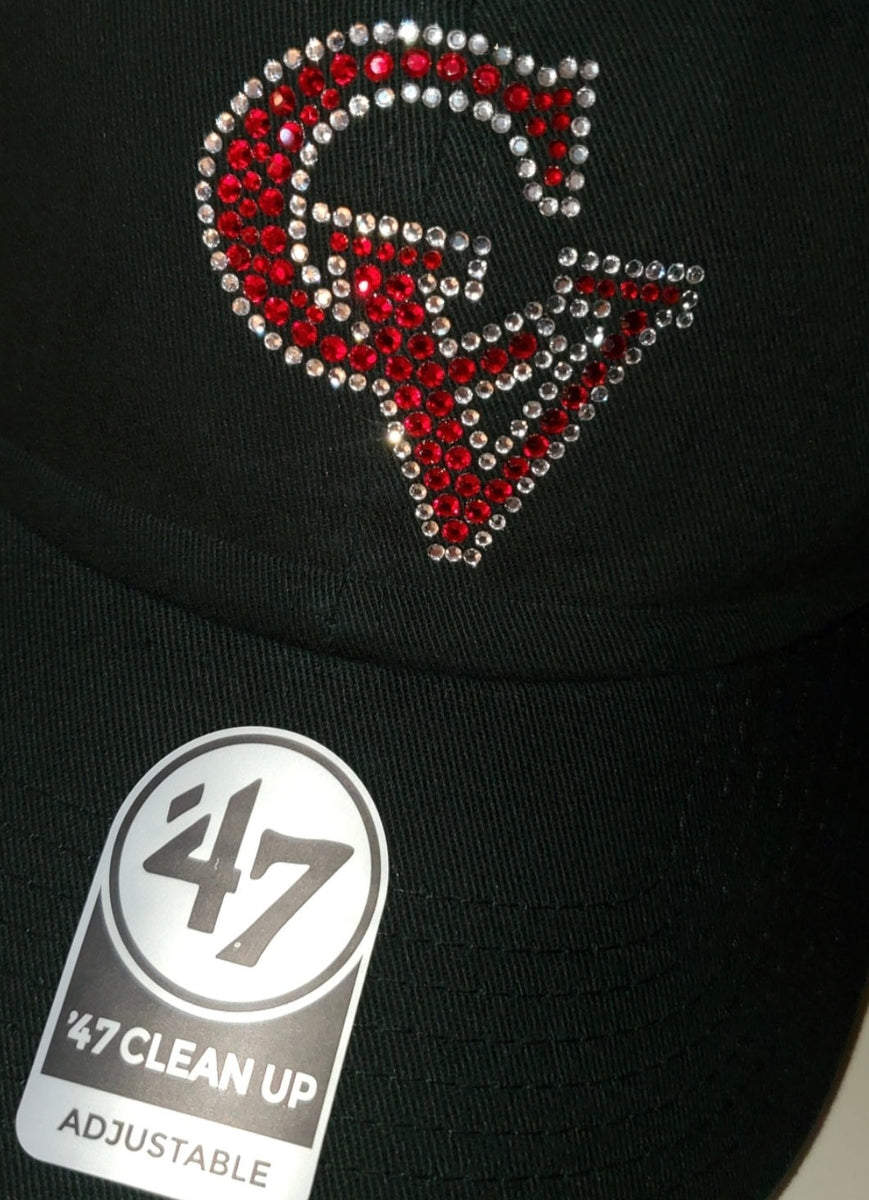 Rhinestone CV Black 47 Brand Clean Up Cap – Mack Gauge Designs
